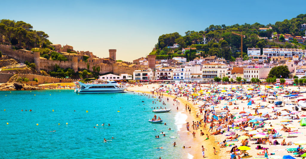 Five idyllic beaches in Tossa de Mar - Club Villamar